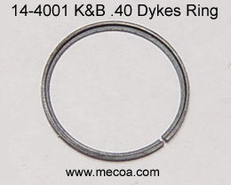 K&B 40 Piston Ring